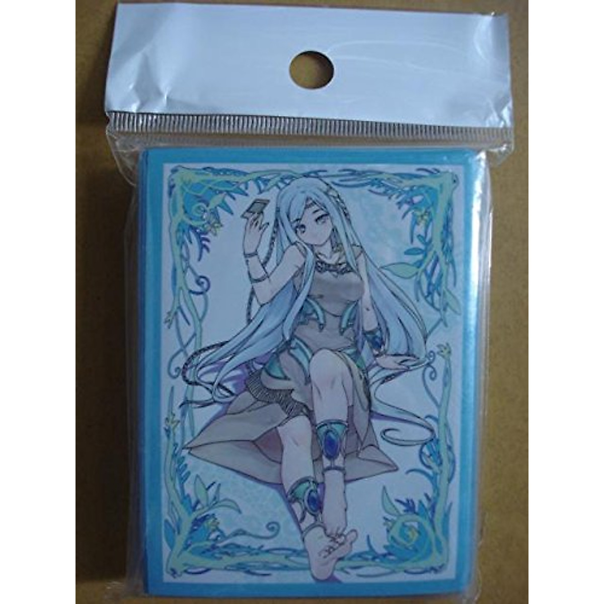 (60) MTG Wow TCG CCG Card Sleeves Maiden with Eyes of Blue Character Sleeves 60ct