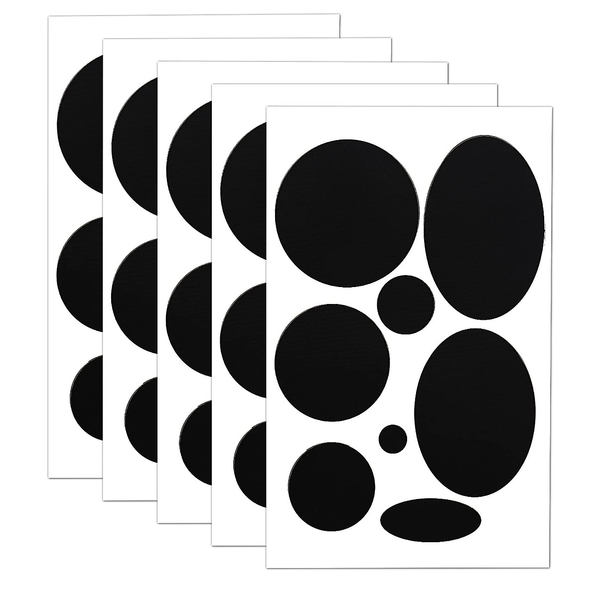 40pcs Down Jacket Repair Patch, Black Nylon Fabric Repair Patches Self-Adhesive Washable Outwear Repair Patches for Puffer Clothing Sleeping Bags Tents (Round)