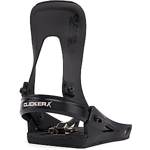 K2 Clicker X HB Snowboard Bindings - Women's Black Medium