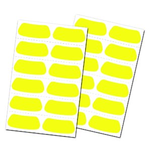 Rawlings | EYE BLACK Adhesive Stickers | Yellow