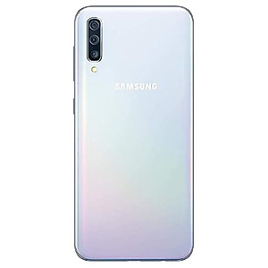 Samsung Galaxy A50 A505G 64GB Duos GSM Unlocked Phone w/Triple 25MP Camera - White (Renewed)