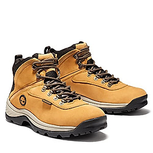 Timberland Men's White Ledge Mid Waterproof Hiking Boot, Wheat, 11.5 Wide