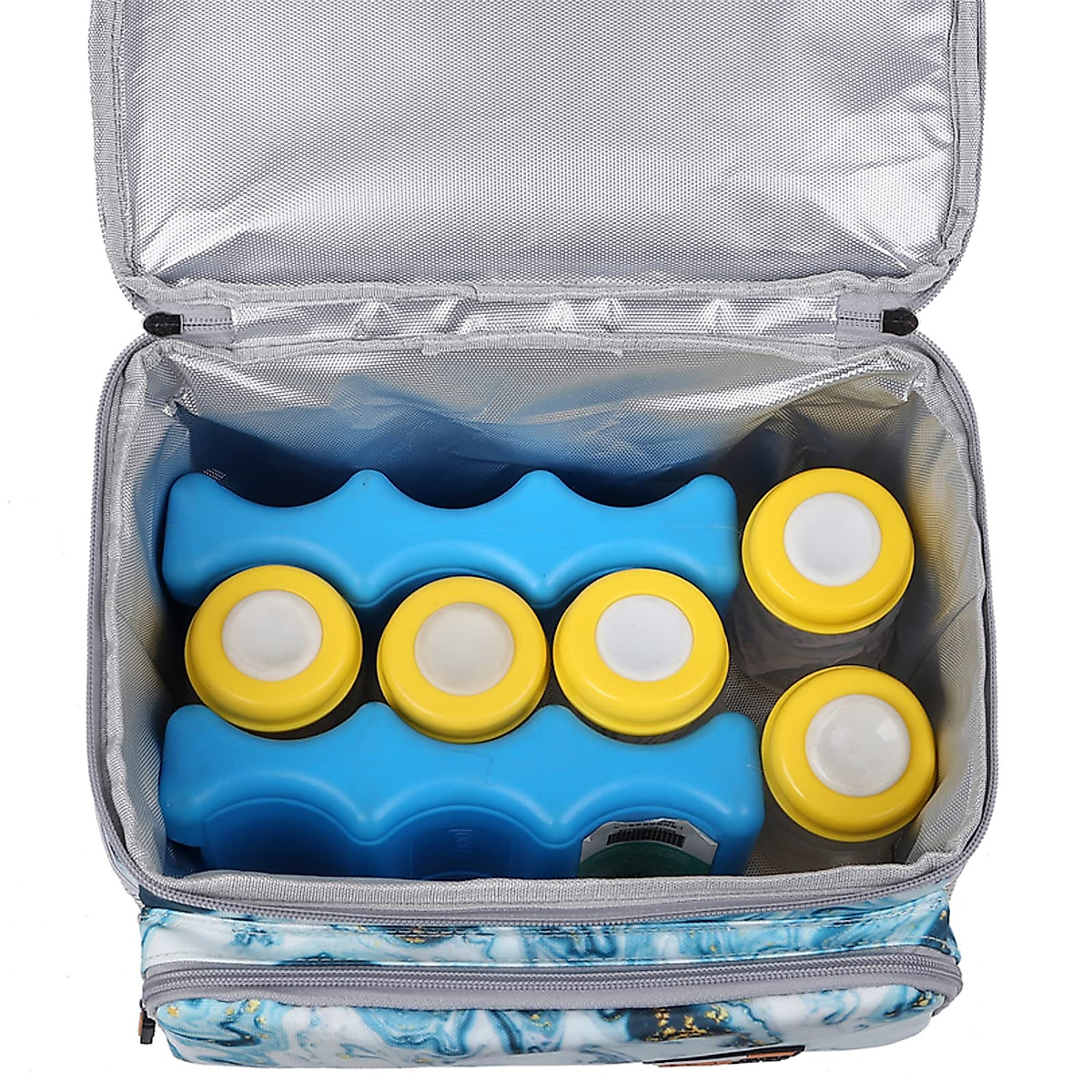 V-COOOL Breast Pump Backpack Diaper Bag, Cooler Bag Bottle Storage Bag for Work Mom, Fit Most Breast Pumps