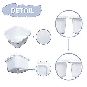 QYIUNEG 16PCS Interlocking Shallow Drawer Organizers,Interlocking Plastic Shallow Customizable drawer organizer bins,Drawers storage for Office Kitchen Cabinet Vanity Makeup Bathroom Dresser