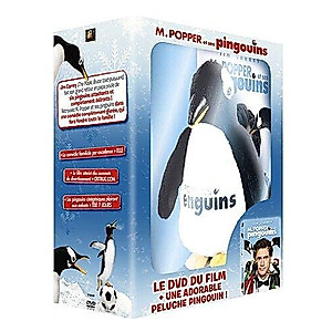 M. Popper et ses pingouins - (Inclus la peluche pingouins) - Edition limitée