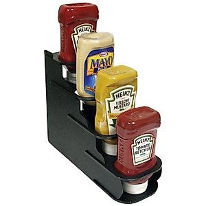 HZ-4-BOTTLE by PPM: Condiment Rack for Heinz Upside Down Bottles