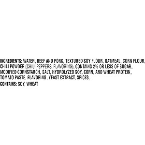 HORMEL Chili Hot No Beans, No Artificial Ingredients, 15 Oz