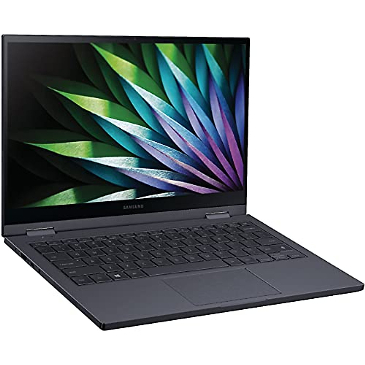 SAMSUNG Galaxy Book Flex2 Alpha 2-in-1 13 Laptop 13.3" FHD QLED 400nits Touchscreen 11th Gen Intel Quad-Core i7-1165G7 16GB RAM 512GB SSD Iris Xe Graphics Fingerprint Backlit Dolby USB-C Win11Pro