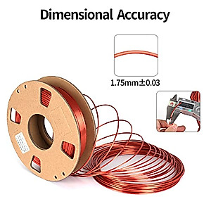 PLA 3D Printer Filament Bundle, TINMORRY Ultra Silk+ PLA Filament 1.75mm, 3D Printing Filament 250g x 5 Colors Pack, Gold+Silver+Copper+Bronze+Iron Black, Net Weight 1.25kg