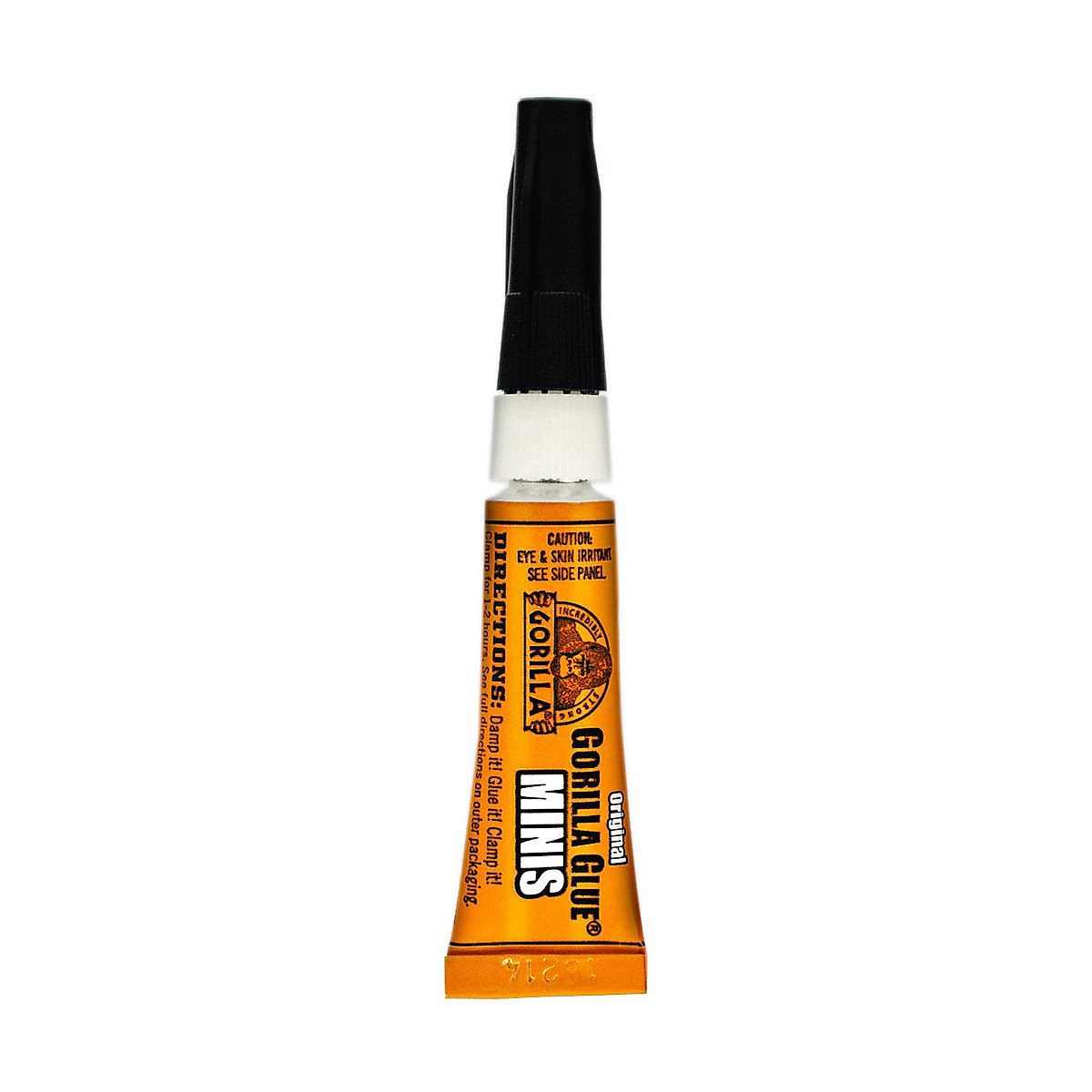 Gorilla Minis, Original Waterproof Polyurethane Glue, Four 3 Gram Tubes, Brown, (Pack of 1)