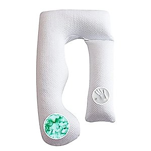 Pregnancy Pillows for Sleeping | Cooling Pregnancy Pillow for Pregnant Women to Sleep | Gel Memory Foam Side Sleeper Body Pillow | Body Pillows for Adults | Maternity Pillow for Pregnant Women