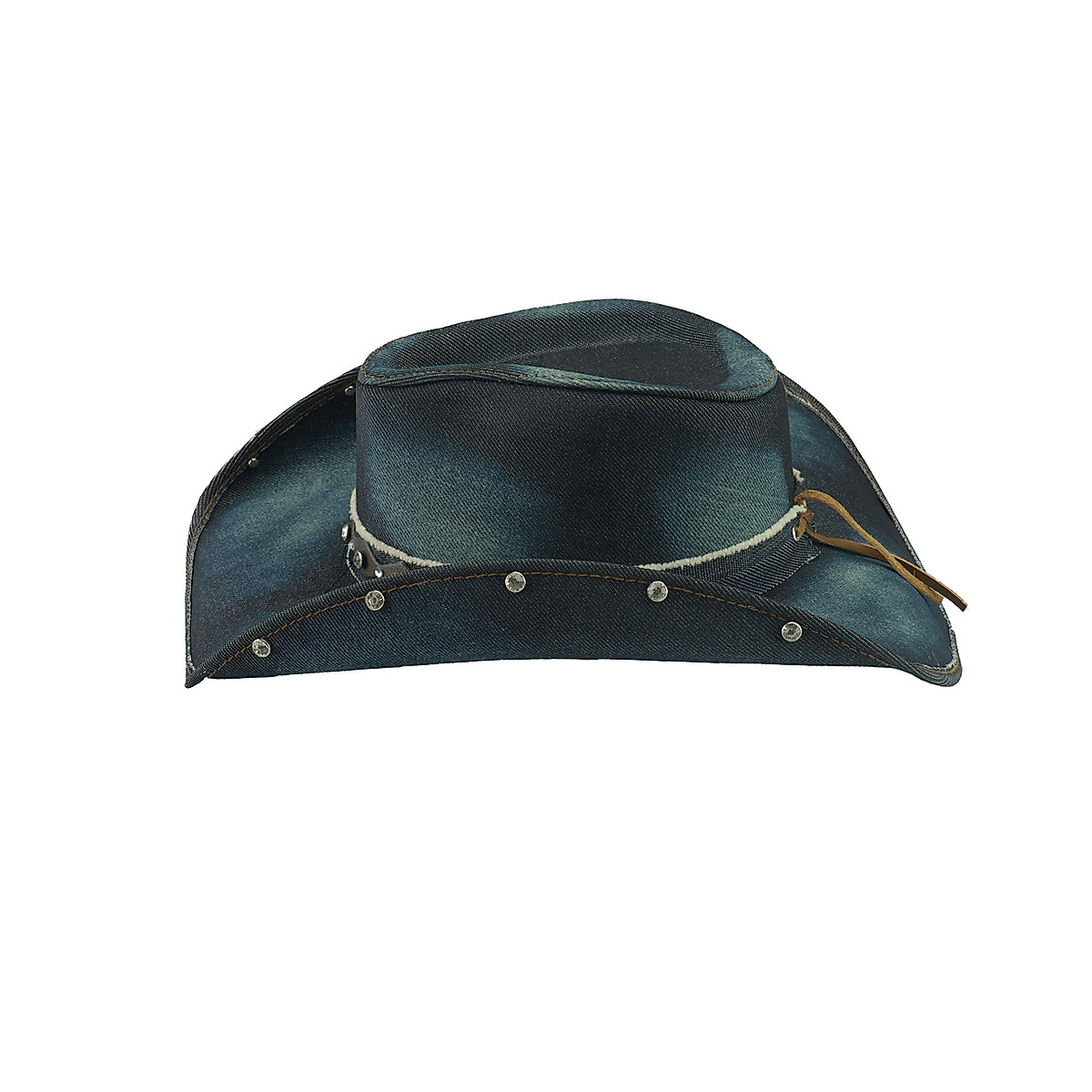 Better Than Yesterday Blue Denim Western Hat Extra Large