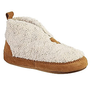 Acorn womens Recycled Ela Boot With Berber Upper and Lining Slipper, Natural, 5 6 US
