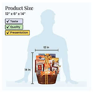 Broadway Basketeers Kosher Gourmet Chocolate Food Gift Basket