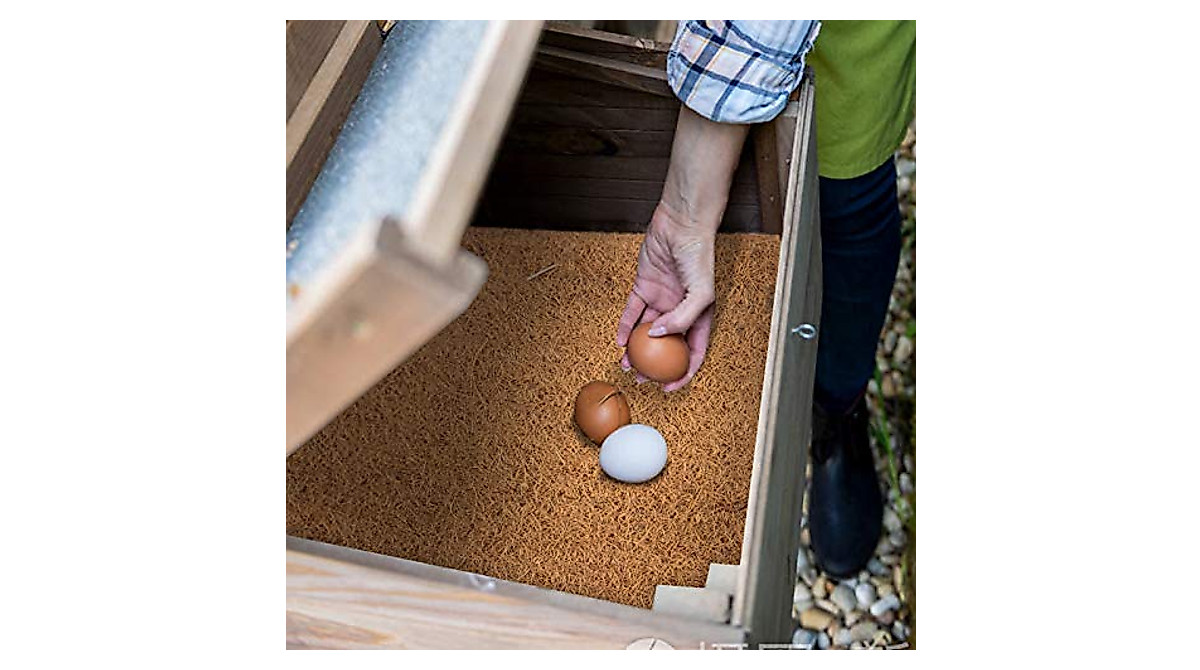 Aulock 10 Pack Coco Coir Nesting Pads for Chickens | Natural & Reusable