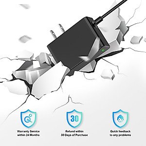 for Manscaped Lawn Mower 3.0 2.0 Charger for Lawnmower Power Cord，Replacement Manscape Electric Groin Hair Trimmer, Weed Whacker Nose and Ear Hair Trimmer Power Supply（LED, Brush）