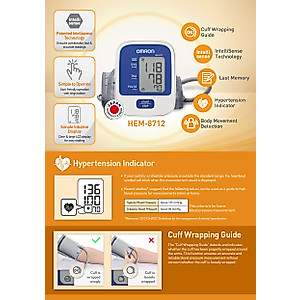 Omron 8712 Automatic Blood Pressure Monitor