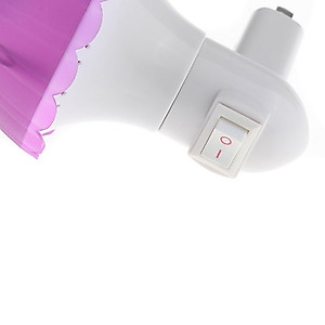 AMZSTAR Kids Night Light,Fiber Optic Butterfly Plug LED Color Change Night Light Decor Lamp Gift Toy (Purple)