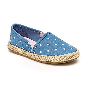 Simple Joys by Carter's Girls Ari Canvass Espadrille Sneaker, Blue, 11 Little Kid
