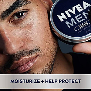 Nivea Men Creme - Multipurpose Cream for Men - Face, hand and Body Lotion - 5.3 oz. Tin