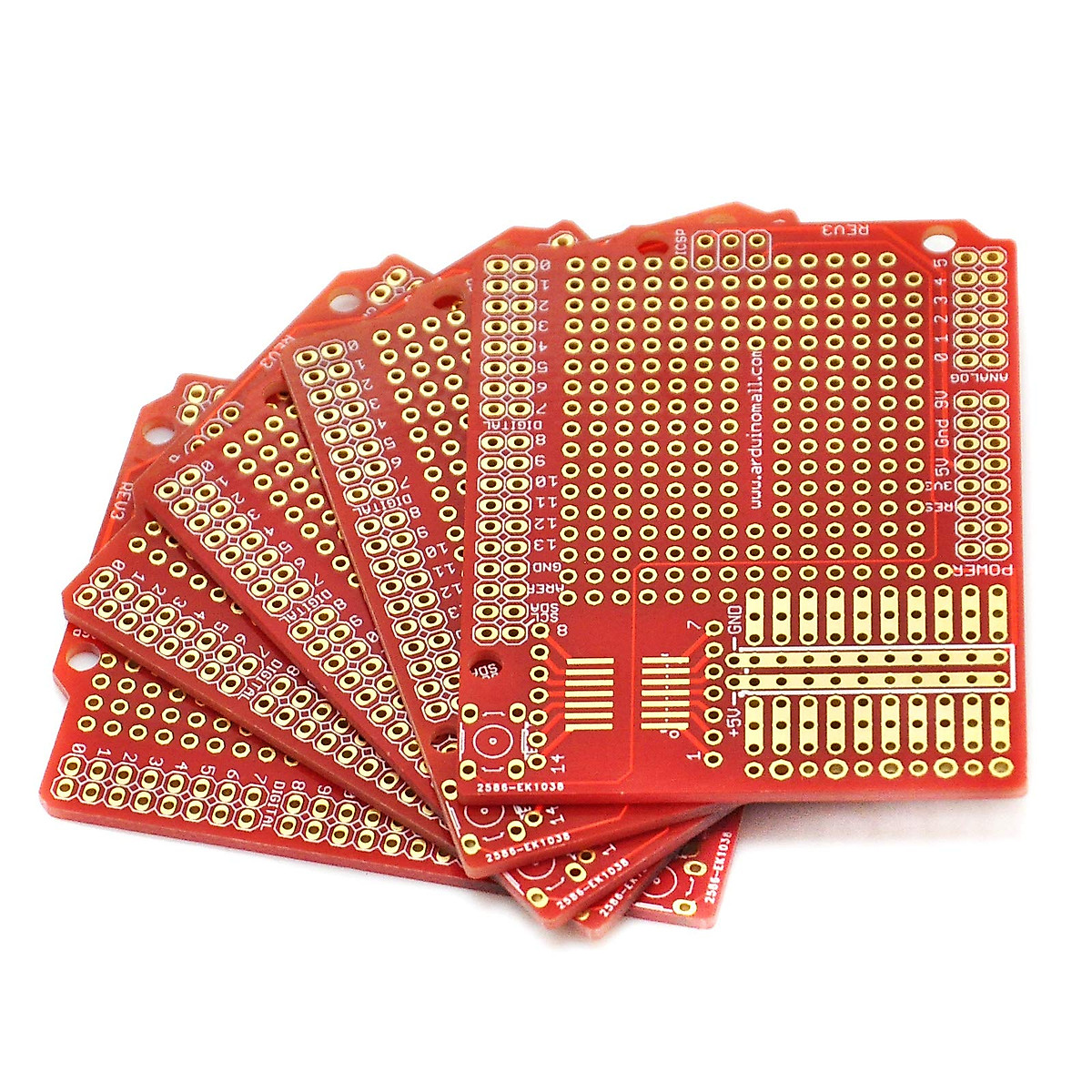 Gikfun Prototype PCB Breadboard for Arduino UNO R3 Shield Board (Pack of 5pcs) GK1011