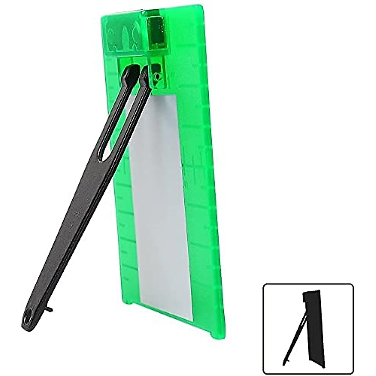 Reflective Target Canada Magnetic Laser Target Plate (Target Plate With Stand for Green Laser), 4inch x 3inch