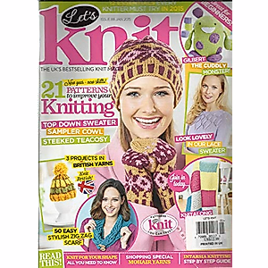 LET'S KNIT, ISSUE,88 JANUARY, 2015 (THE UK'S BEST SELLING KNIT MAGAZINE)