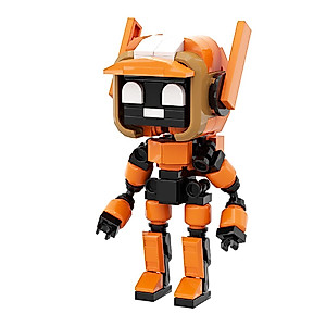 BUILDIFY Love K-VRC Death Robot Building Toys Set for Kids, Boys, Girls and TV Fans; Comedy Anime Collection Smart Future Robot Action Figure Model Toys Cat Head Robot Building Blocks.142 Pieces