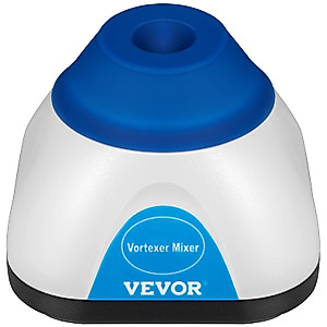 VEVOR Vortex Mixer, 6000RPM Mini Vortex Mixer Shaker, Touch Function Scientific Lab Vortex Shaker, Mix Up to 50ML, 6mm Orbital Diameter for Test Tube, Tattoo Ink, Nail Polish, Eyelash Adhesives, Paint