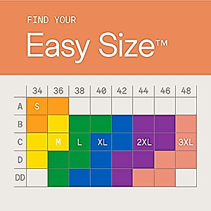 Warner's Women's No Side Effects Underarm and Back-Smoothing Comfort Wireless Lightly Lined T-Shirt Bra Ra2231a, Rosewater, Large