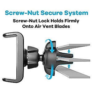 [2 Pack]APPS2Car Vent Car Phone Holder, Air Vent Phone Holder for Car, Car Vent Phone Mount, Car Air Vent Clip Holder, Universal Phone Car Mount, Cellphone Holder with Expandable Grip,Vent Mount Phone