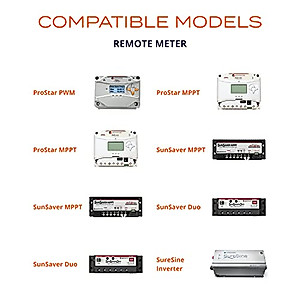 Morningstar Remote Meter | World Leading Solar Controllers & Inverters