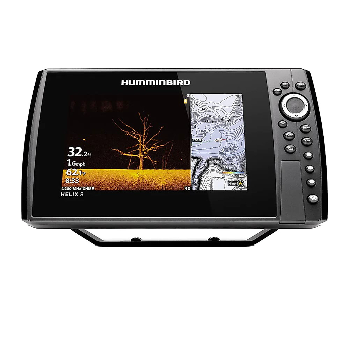 Humminbird 411340-1CHO Helix 8 Chirp MEGA DI GPS G4N CHO (Control Head Only) Fish Finder