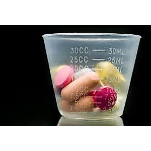 Oakridge One Ounce Plastic Medicine Cups (Pack of 100)