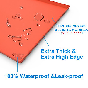 22" Silicone Mat for Blackstone Griddle Top, 100% Silicone Protective Mat Cover for Blackstone, Heavy Duty/Non Stick/Reusable Food-grade Silicone Grill Mat Protect Your Griddle from Dirt & Rust