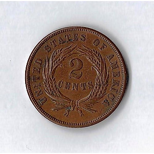 1864-1868 Two Cent Piece G/VG