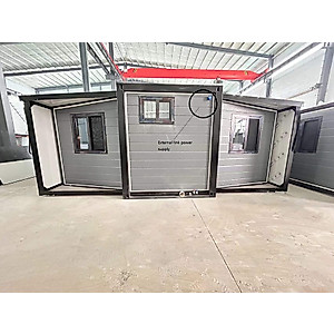 Expandable Modular House x 40ft - Portable Home with 3 Bedrooms, Kitchen, Bathroom, MH-EX3BKB