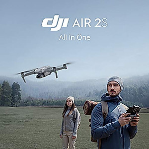 DJI Air 2S Fly More Combo with Smart Controller - Drone with 4K Camera, 5.4K Video, 1-Inch CMOS Sensor, 4 Directions of Obstacle Sensing, 31-Min Flight Time, Max 7.5-Mile Video Transmission, Gray
