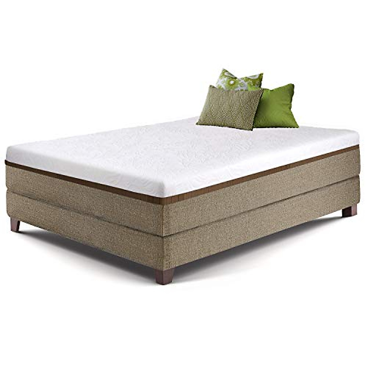 Live and Sleep Ultra 10 Inch Gel Memory Foam Mattress in A Box - Medium Balanced, Cool Bed in A Box, Certipur Certified - Advanced Body Support - RV Short Queen Size