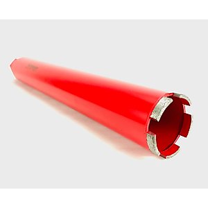2.5" Inch Diamond Wet Core Drill Bit 1-1/4” Threaded by BLUEROCK Tools for Concrete Rebar Asphalt Brick Rock Masonry Hole Barrel Coring 2-1/2"