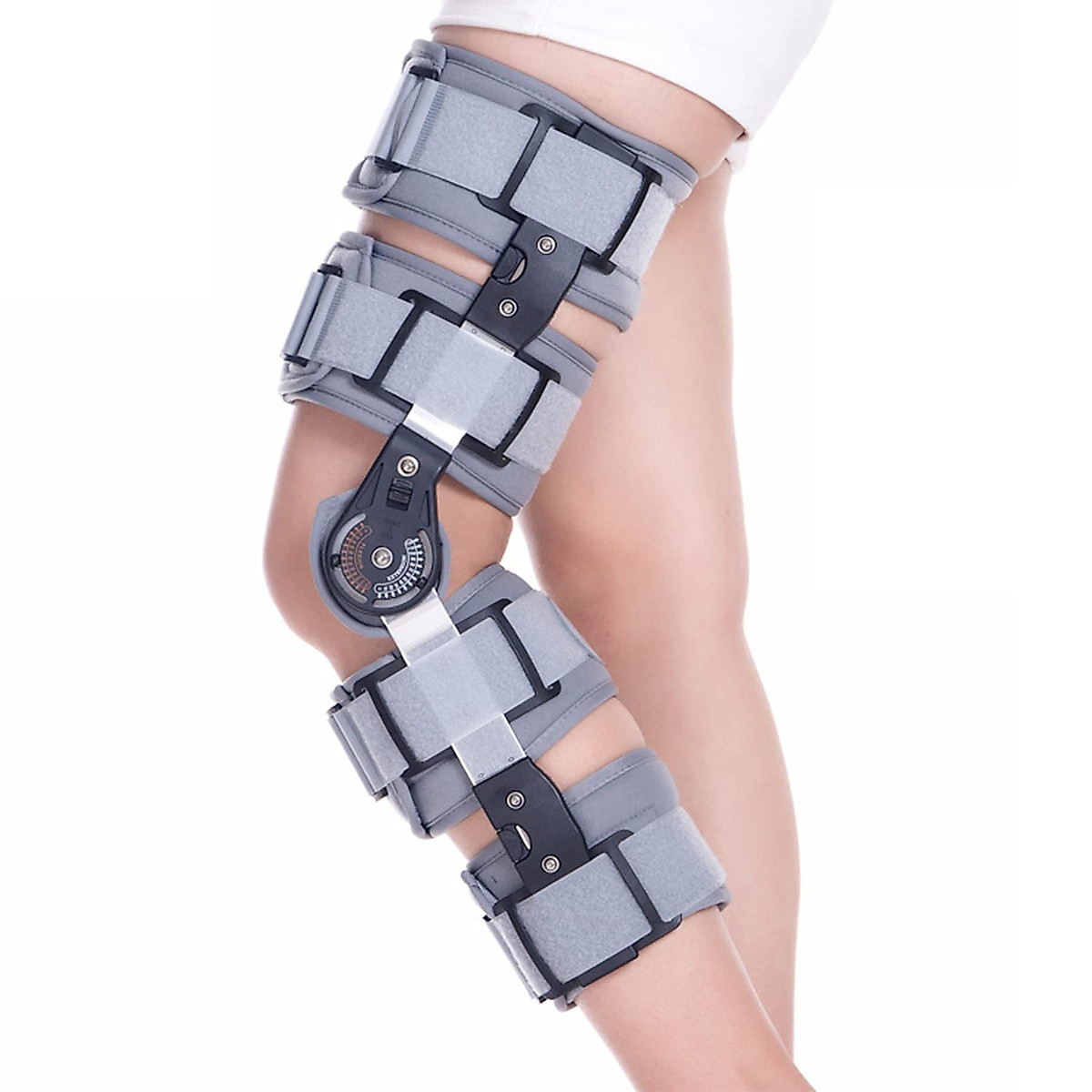 WILLQ Adjustable ROM Leg ​stabilizer Recovery Immobilization After Surgery for Arthritis ACL PCL Meniscus Tear Osteoarthritis Post Op Recovery Leg Stabilize Patella Injury Brace
