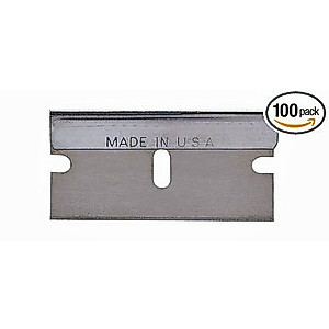 Stainless Steel Single Edge Razor Blades (100 Pack)