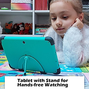 CWOWDEFU 8 HD Kids Pro Tablet Android 11 Tablet PC 2023 New Children's Tablet 32GB Kids Learning Tabletas Touchscreen Tablet for Kids (Green)