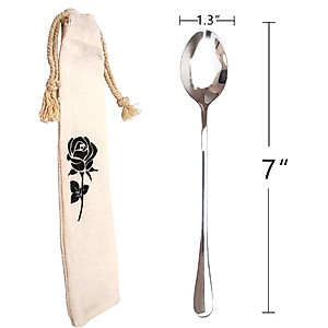 Three Human 2 Pieces Let's Have Coffee Together Forever Spoon, Gift for Friends or Girlfriend Coffee Lover