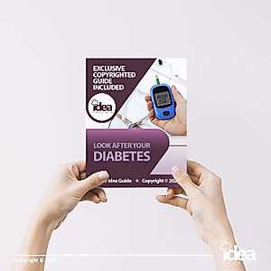 ReliOn Prime Blood Glucose Test Strips, 100 Ct Bundle with Exclusive Look After Your Diabetes - Better Idea Guide (2 Items)