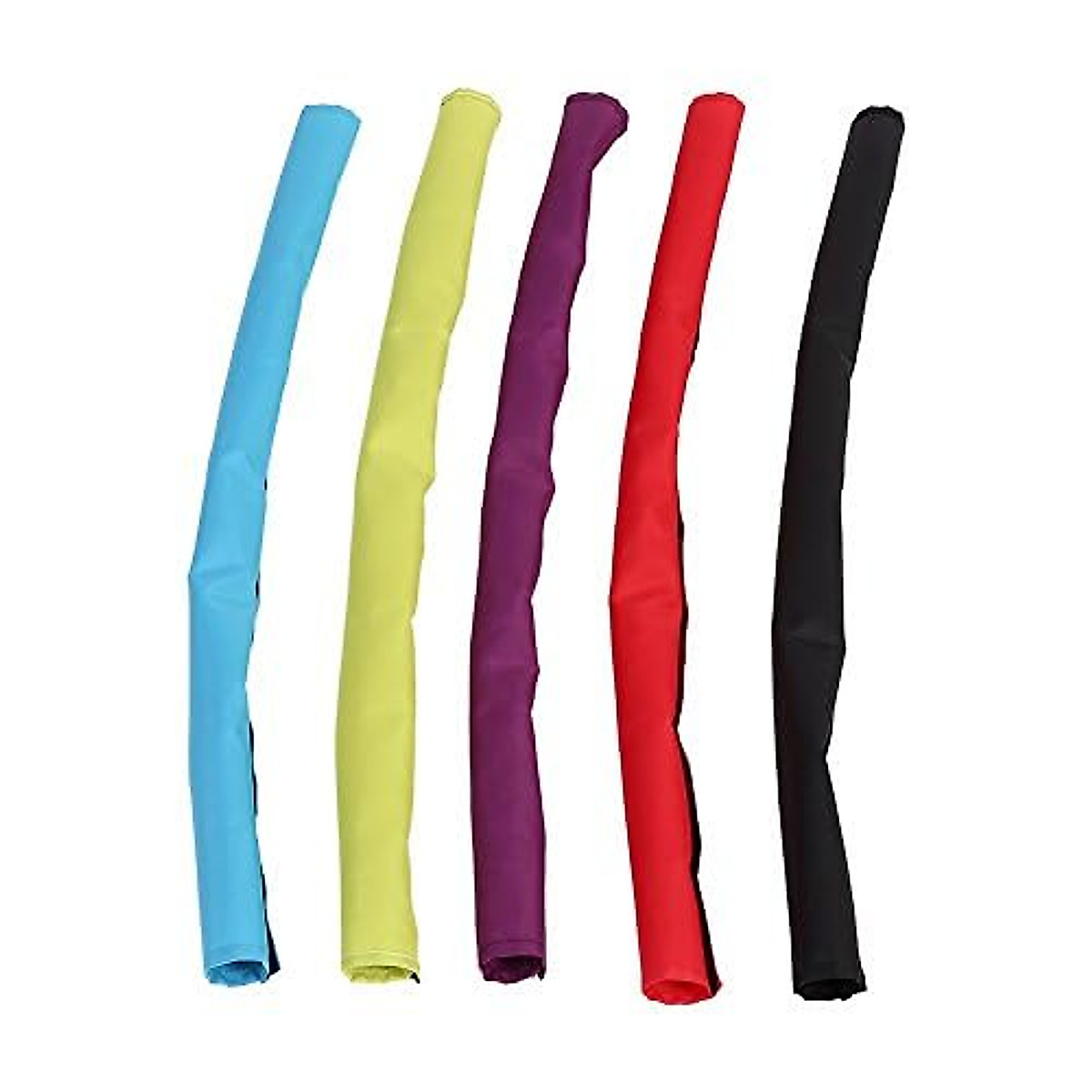 (Pack of 2) Baby Pushchair Stroller Handle Bar Cover Infant Toddler Pram Bumper Bar Dust-Proof Handle Sleeve(Black)