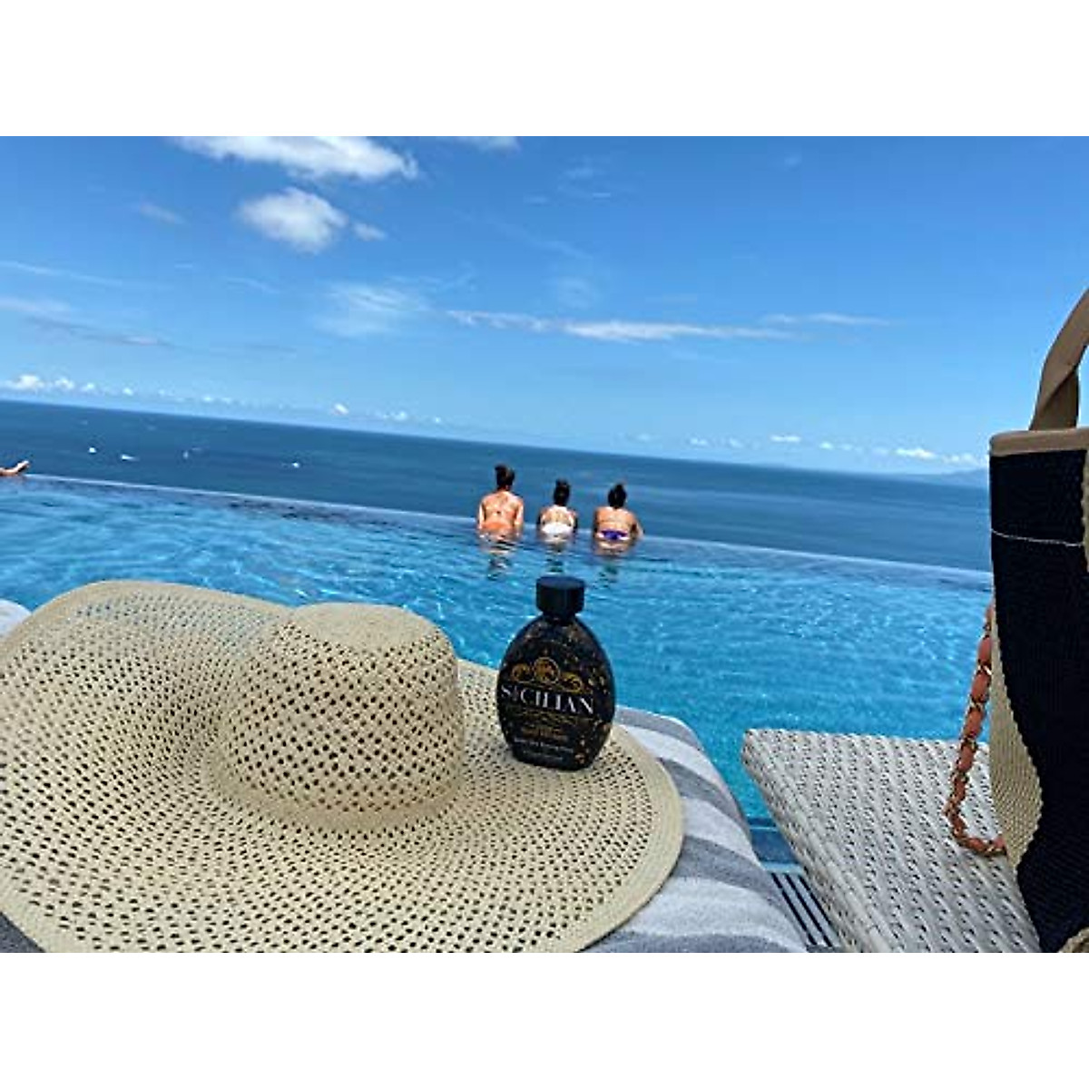 The Sicilian 200X Dark Black Bronzer Tanning Lotion - BEST Tanning Lotion For Glowing Skin - Gradual Bronzing & Sunless Self Tanner Lotion - Luxurious Sunless Body Tanning Lotion Nourishes Skin