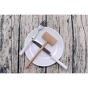 6PCS Wooden Crab or Lobster Mallets