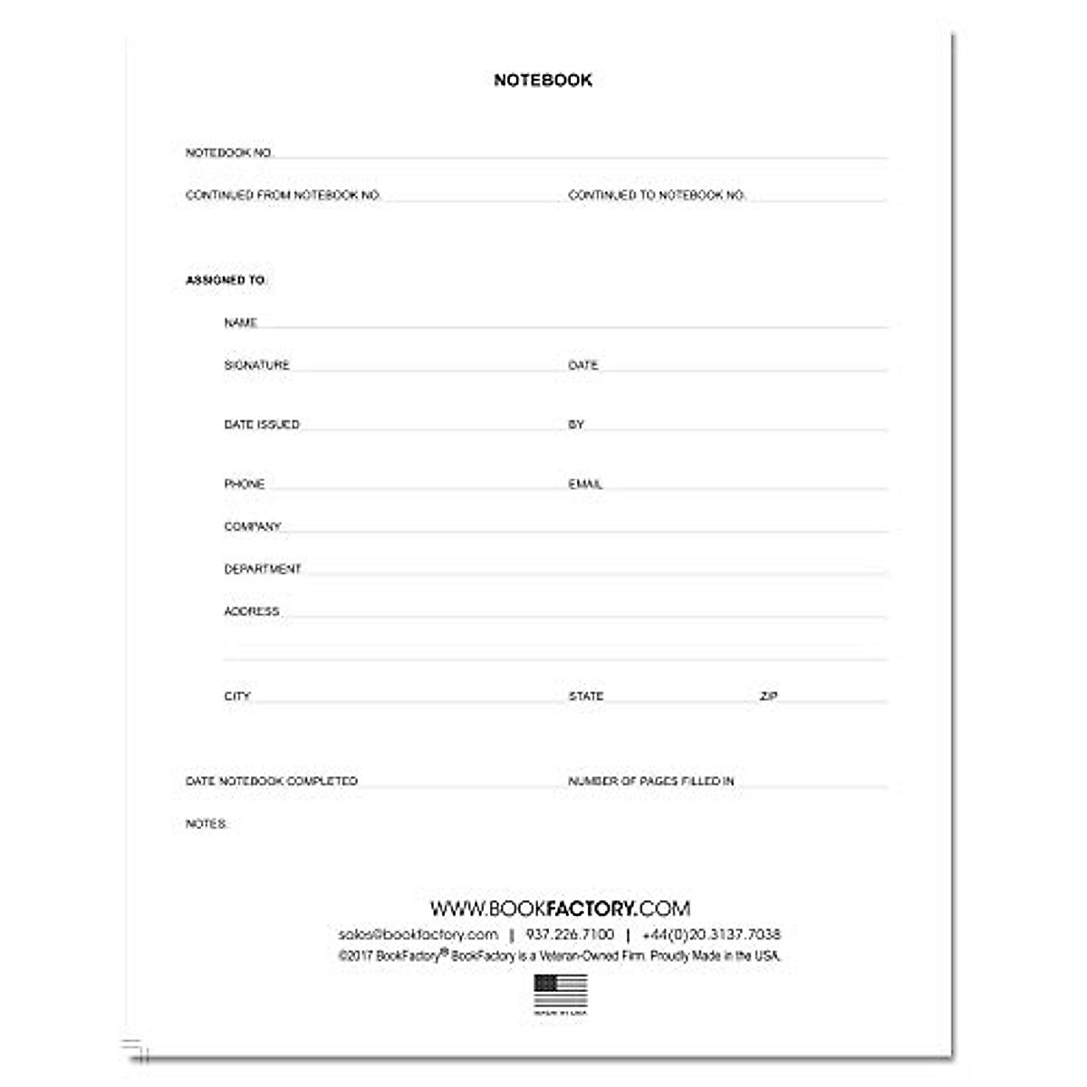 BookFactory Engineering Notebook/Engineer Graph Paper Notebook/Quadrille 4 X 4 Quad Ruled Book - 96 Pages (.25" Lab Grid Format), 8" x 10", Black Cover, Smyth Sewn Hardbound (LIRPE-096-SGR-A-LKT4)