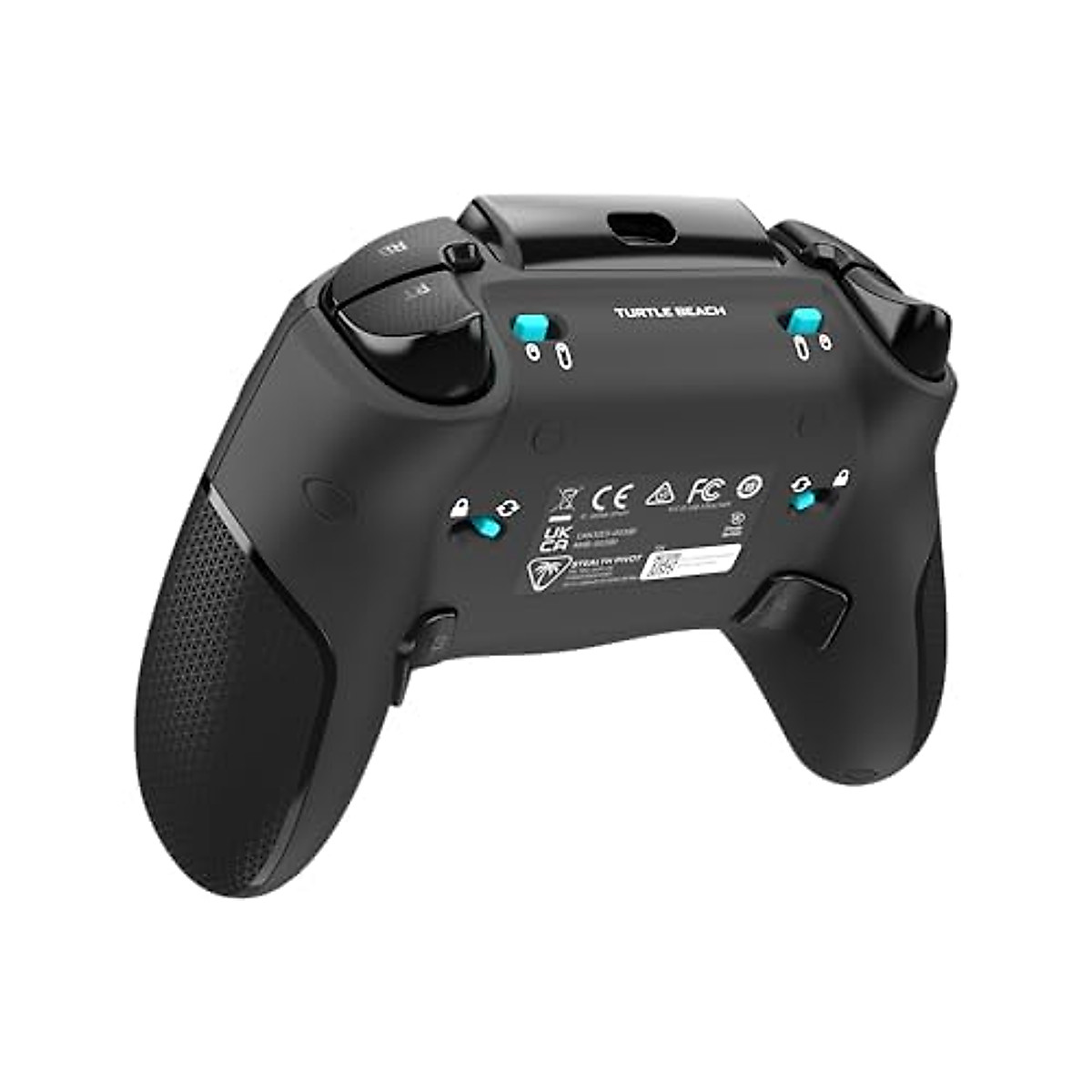Turtle Beach Stealth Pivot Wireless Smart Game Controller Officially Licensed for Windows PC – Rotating Modules, Display Dashboard, Hall-Effect Sticks, Remappable Buttons, Bluetooth, 20-Hour Battery
